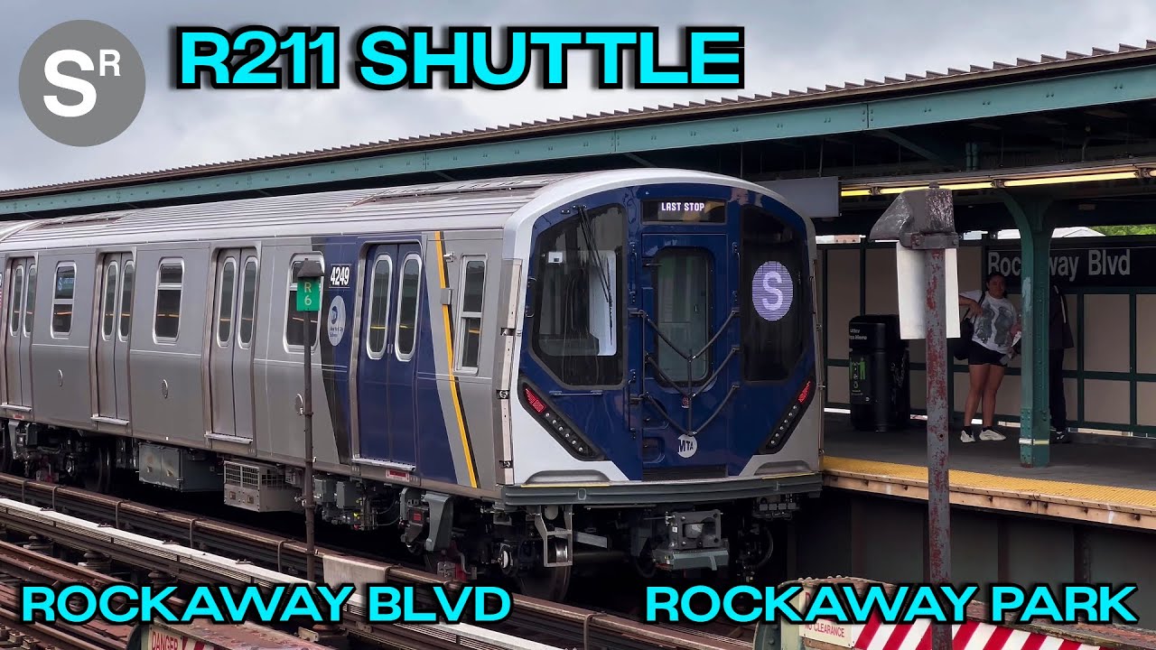Nyc Subway A R211 Makes An Appearance On The Rockaway Park Shuttle 7