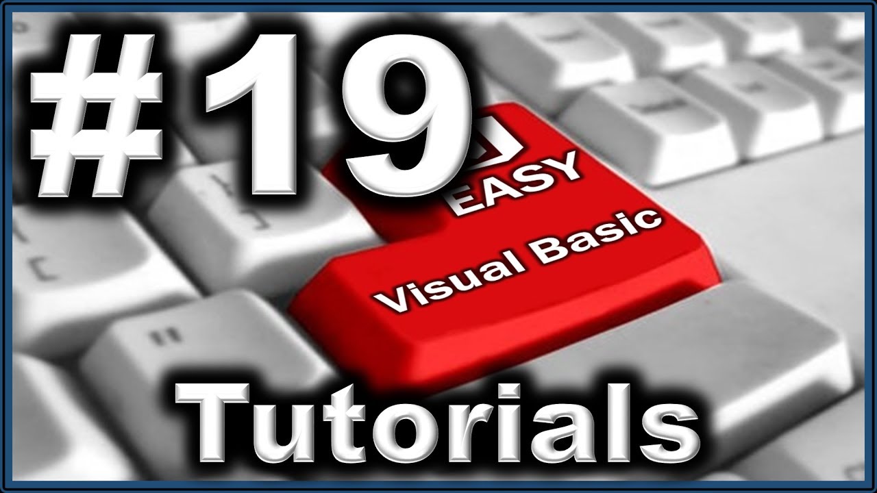 Visual Basic If Then Else Elseif End If Easy Vb Youtube