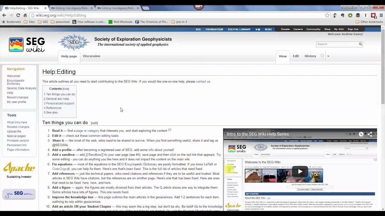 Adding References Youtube