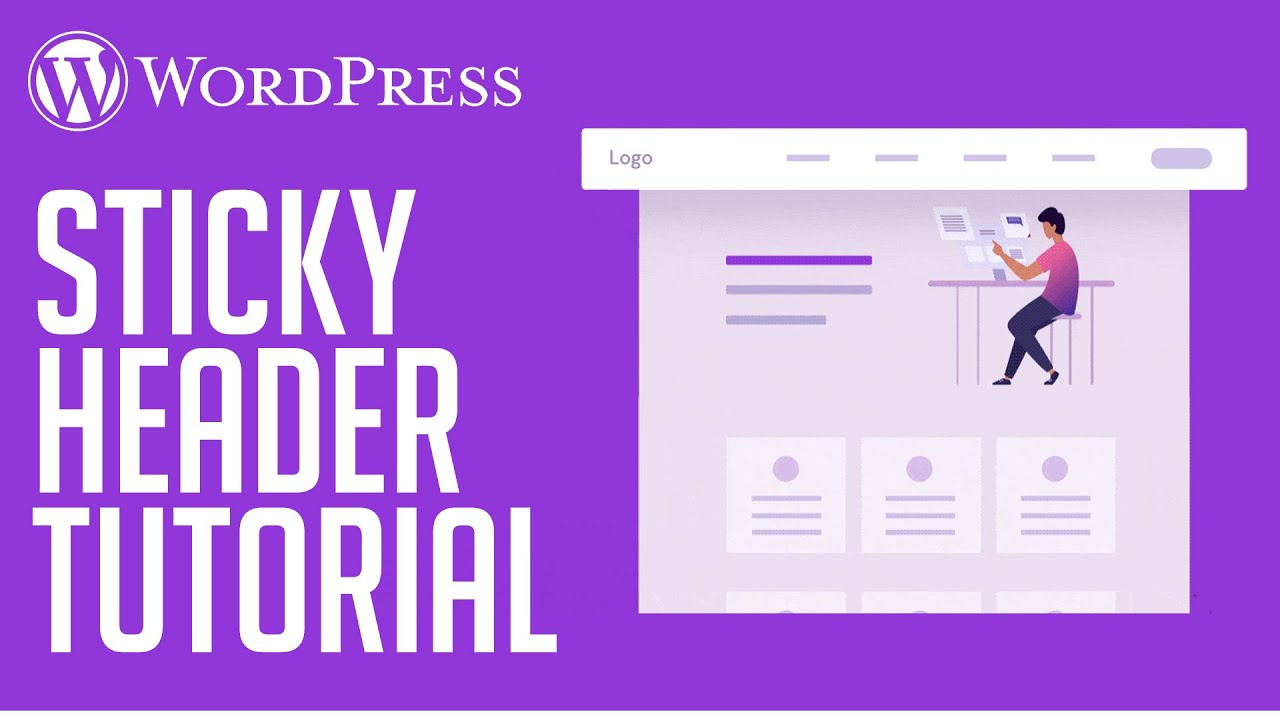 How To Create Sticky Header On Wordpress Easy Tutorial 2022 Youtube