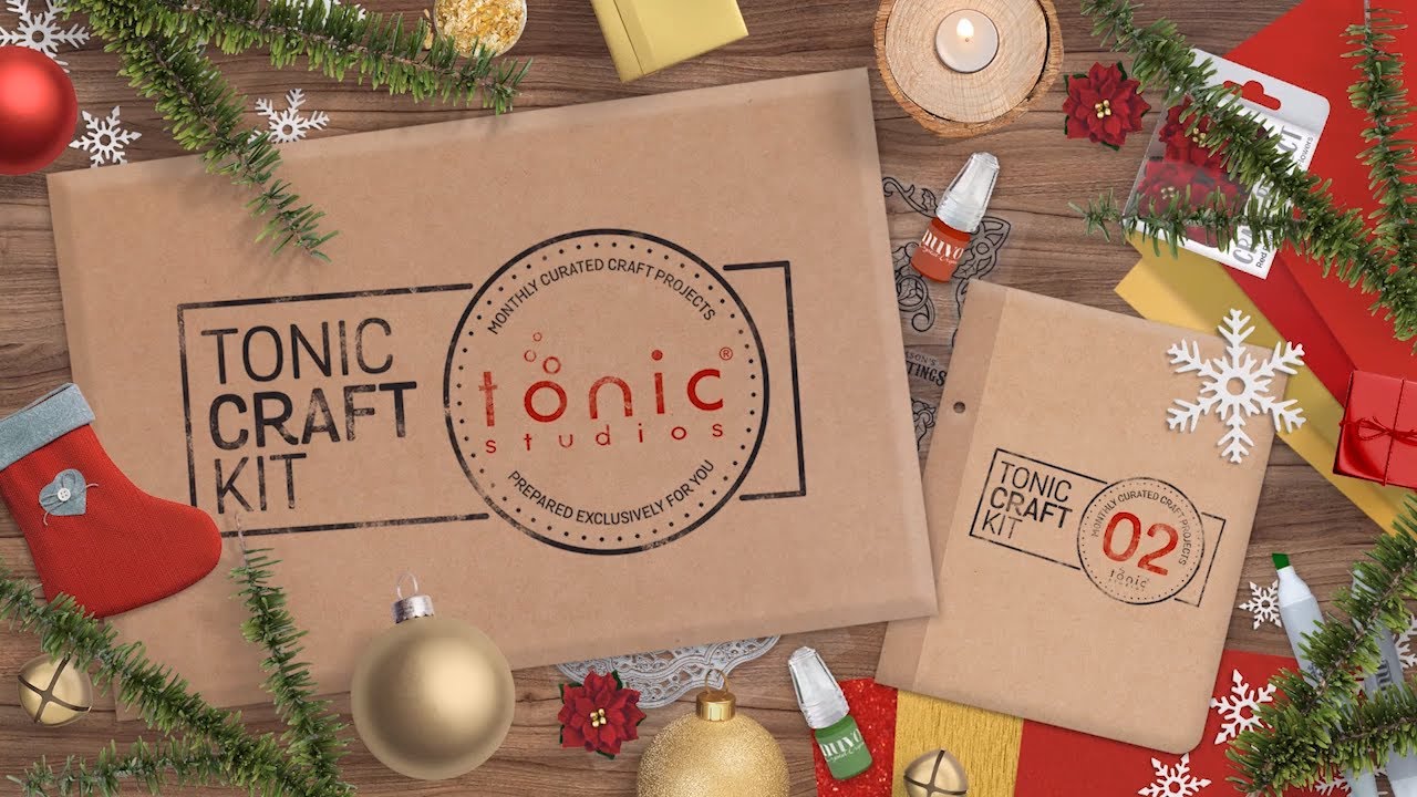 Tonic Studios Unboxing Monthly Craft Kit 2 Youtube