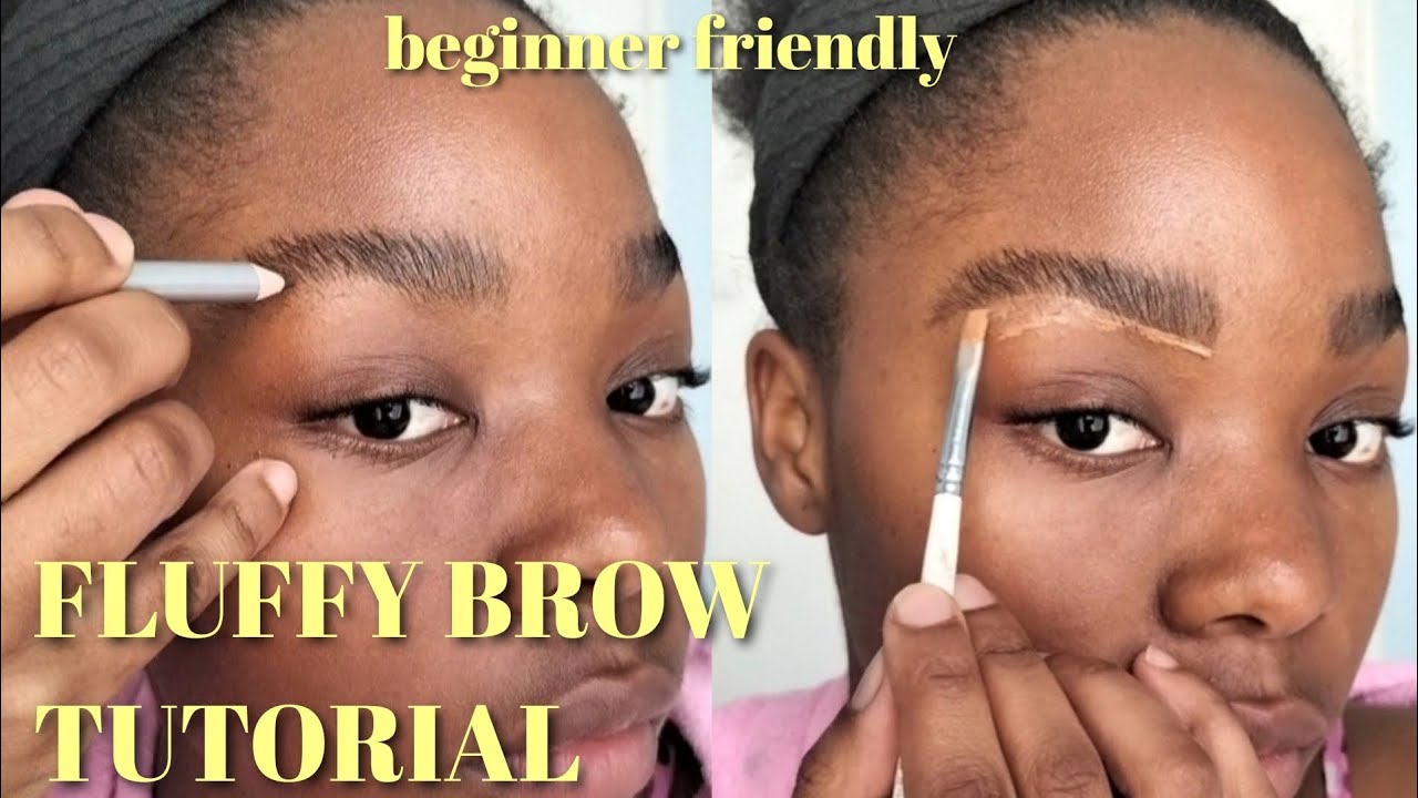 The Best Fluffy Brow Tutorial Quick And Easy Beginner Friendly