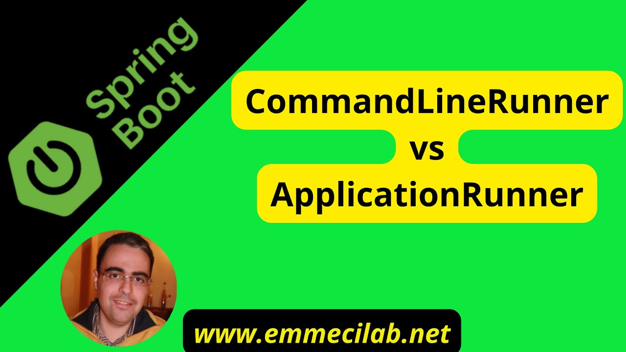 Spring Boot Commandlinerunner Vs Applicationrunner Youtube
