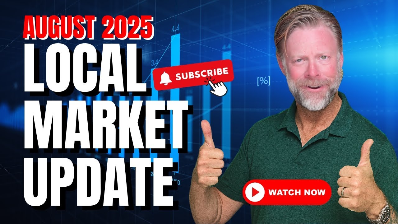 August 2025 Local Market Update Youtube