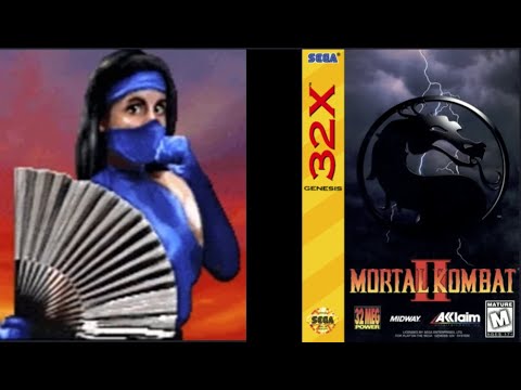 Mortal Kombat 2 For Sega 32x Kitana Playthrough Youtube