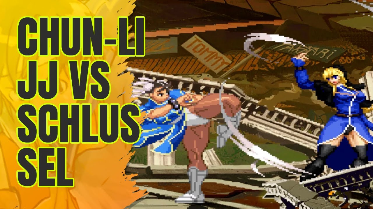 Chun Li Vs Schlussel Mugen Fight Youtube