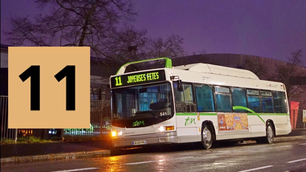 Heuliez Gx 317 Gnv N 541 Ligne 11 Entre Marrière Et Perray Réseau