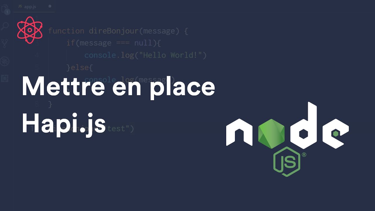 Comment Se Servir De Hapi Js Youtube