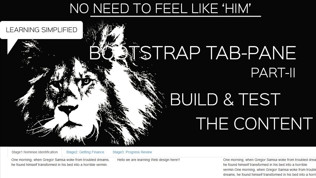 Bootstrap Collapse Panel Make Collapsible Content Youtube