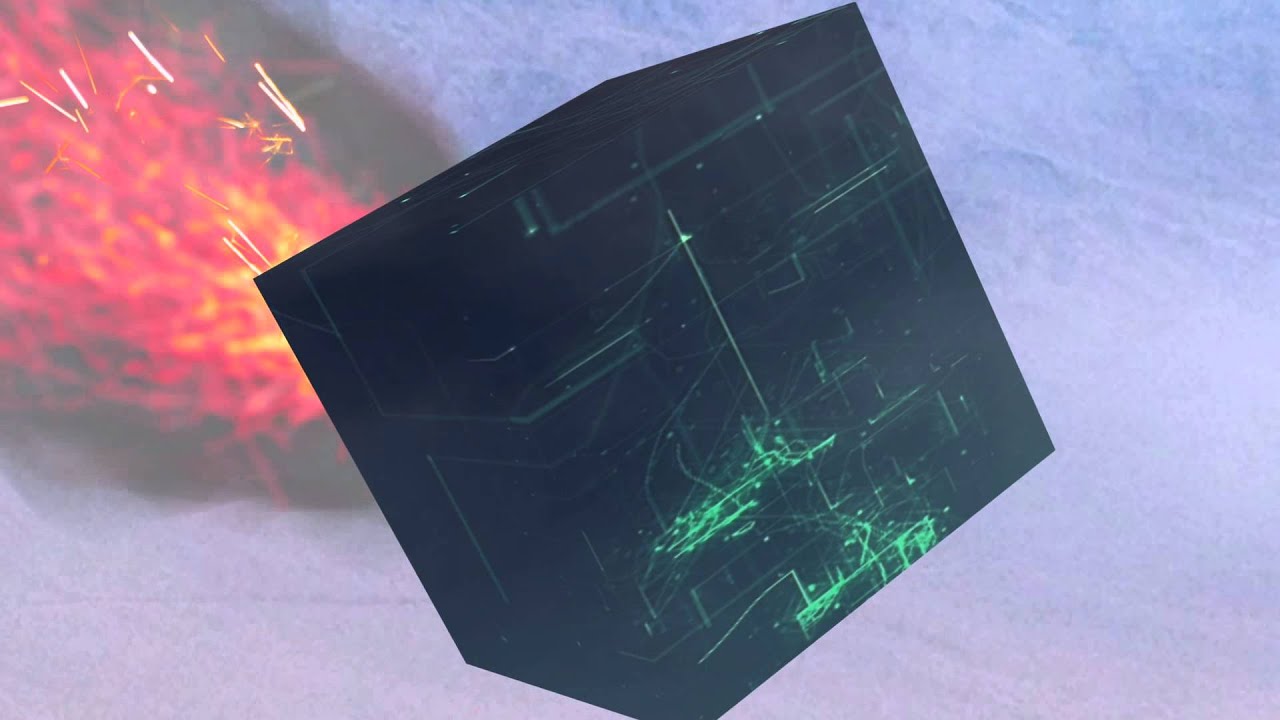 Alien Cube Crashing Onto Planet Infinity Spawn Series Ship Test Video