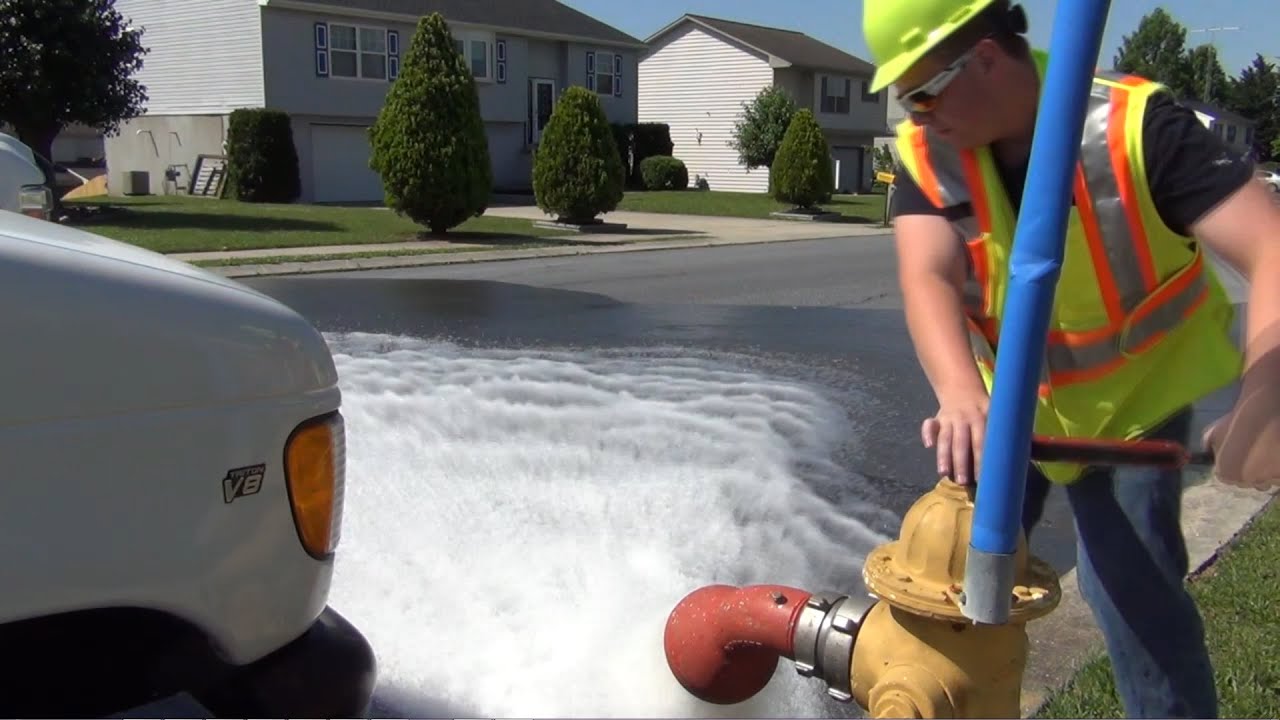 Hydrant Flushing Video Youtube
