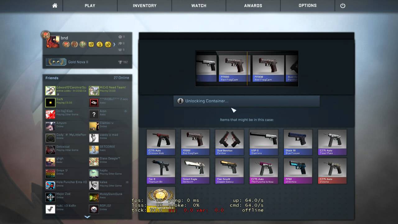 Csgo Case Opening Weapon Case 3 Cz75 Victoria Youtube