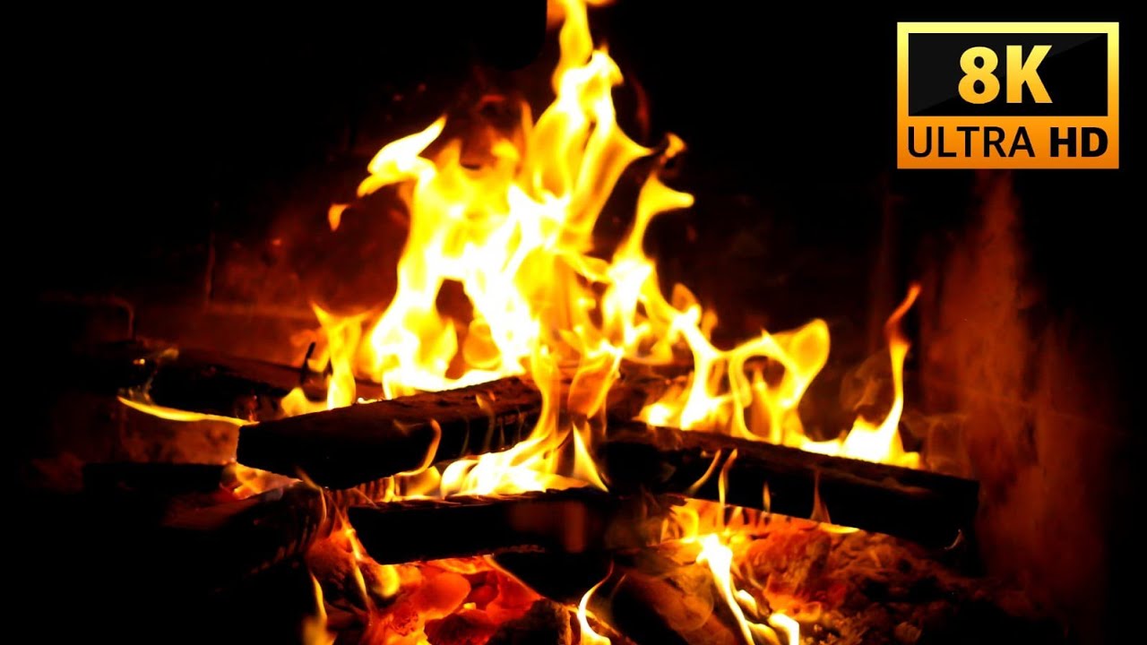 Extremely Relaxing Fireplace With Crackling Fire Sounds рџ ґ Cozy
