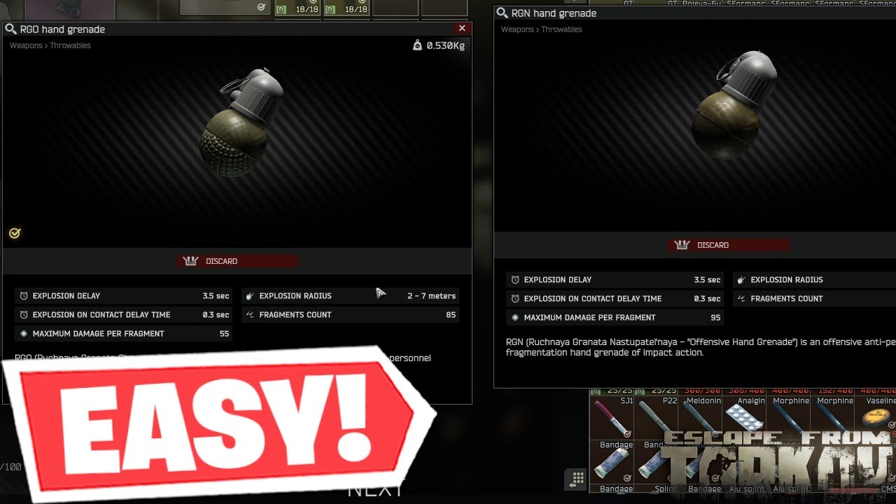 How To Use Grenade Tarkov At Richard Buffum Blog