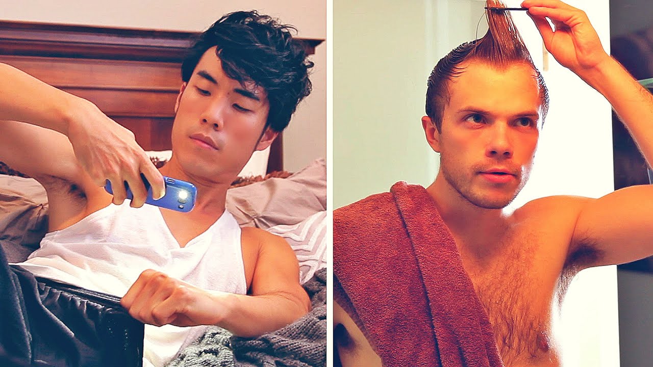 Weird Things Guys Do When They Re Alone Youtube