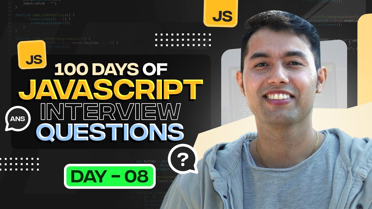 100 Days Of Javascript Coding Challenges Day 8 Youtube