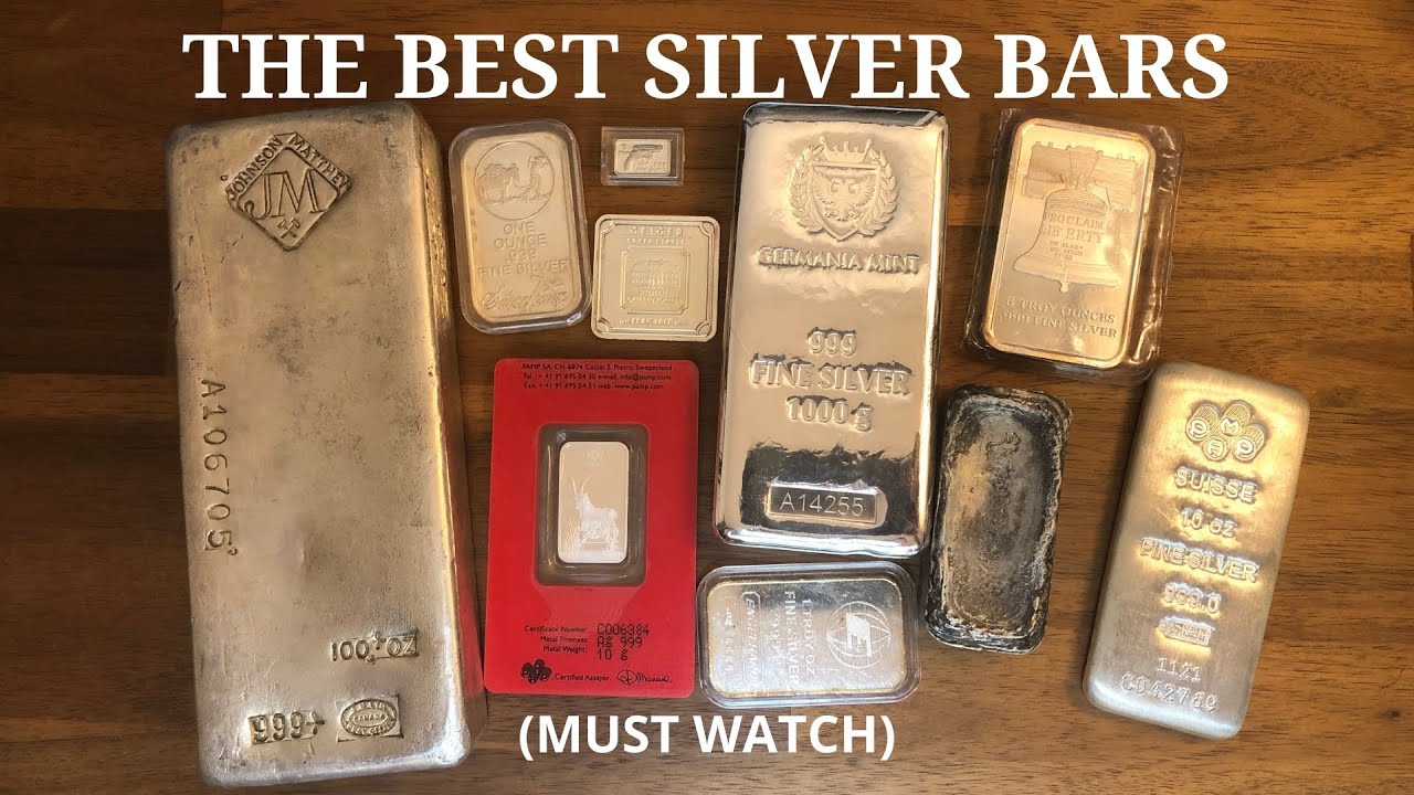 The Best Silver Bar For Stacking Collecting Investing Youtube