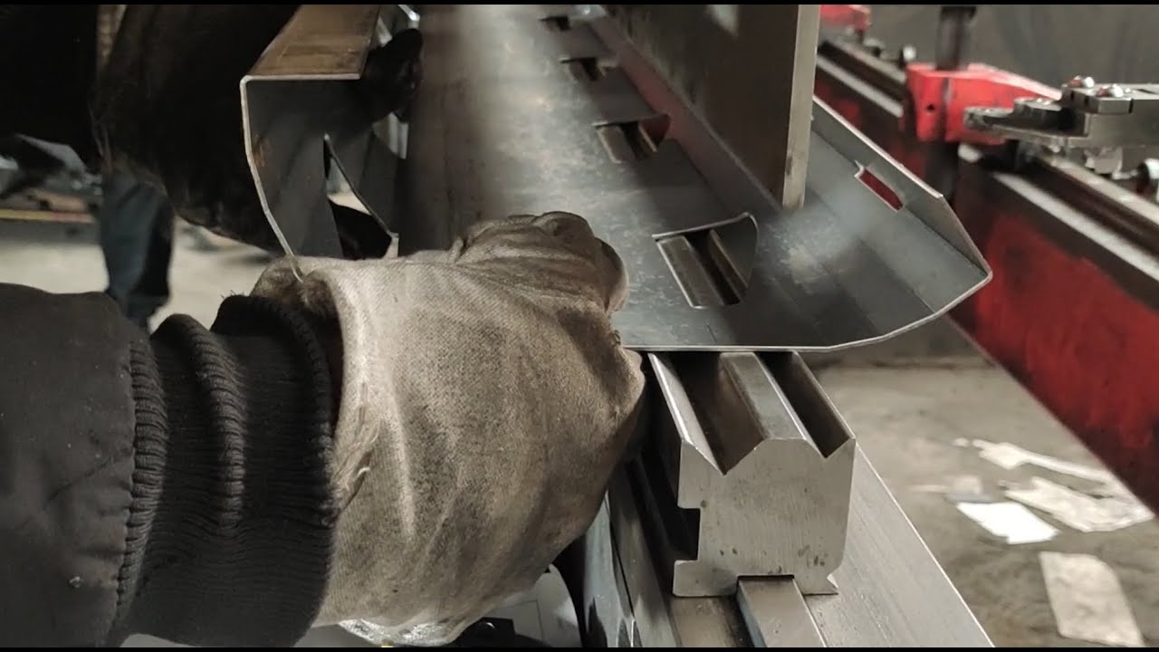 Step Bending For Shaping Large Radius Or Custom Profiles Of Sheet Metal