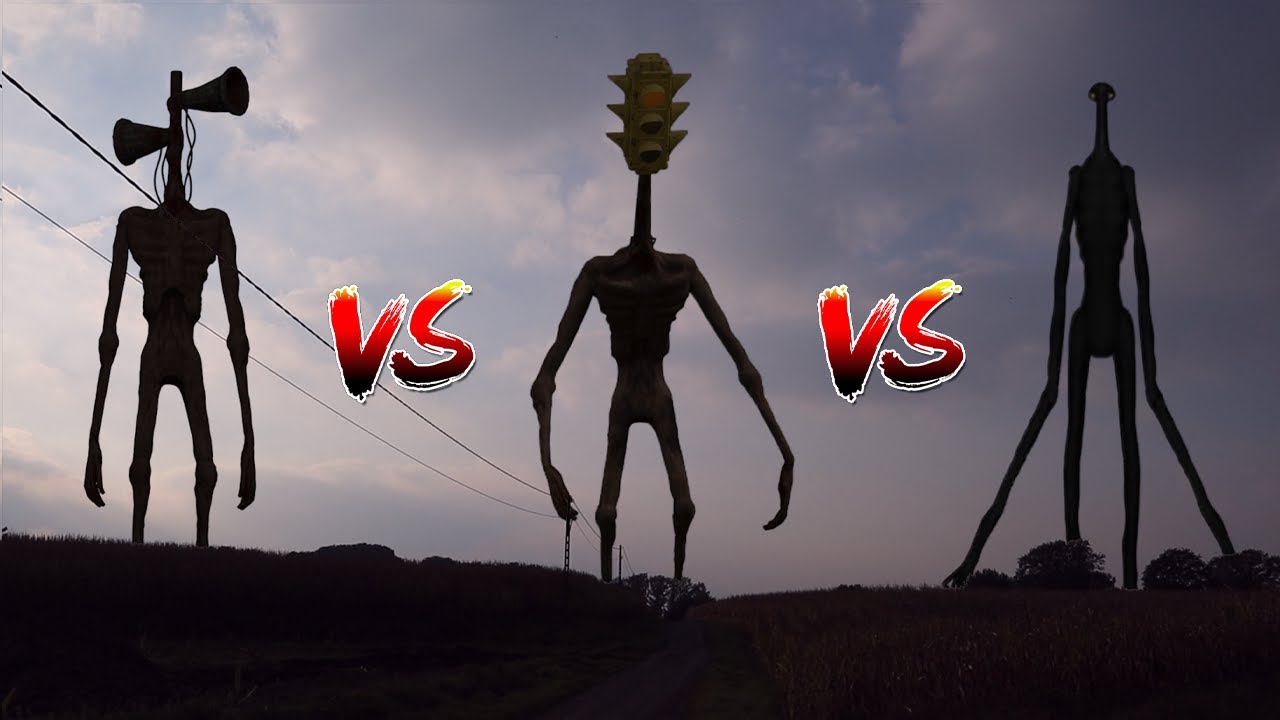 Siren Head Vs Traffic Light Head Vs Light Head Youtube