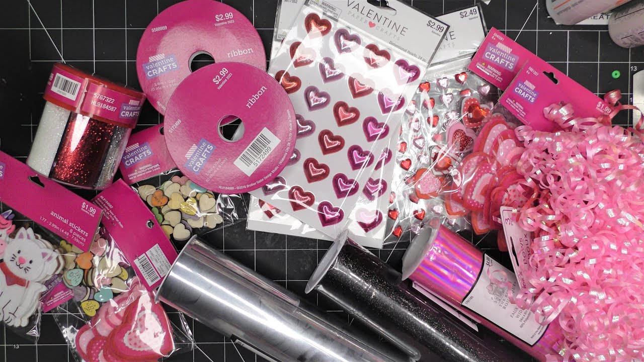Hobby Lobby Dollar Tree Valentine Craft Haul So Much Cuteness New