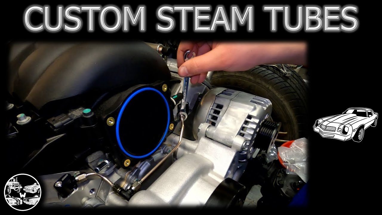Ls Swap 12 Installing Custom Steam Tubes Youtube