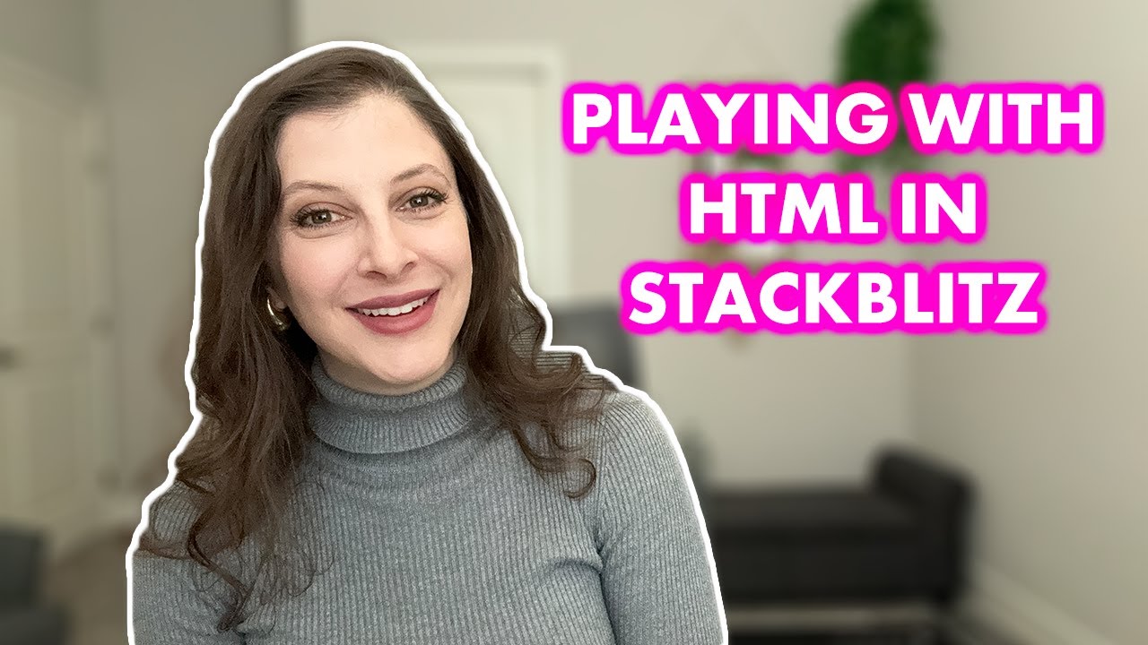 Learning Html And Css In Codecademy Building With Html In Stackblitz