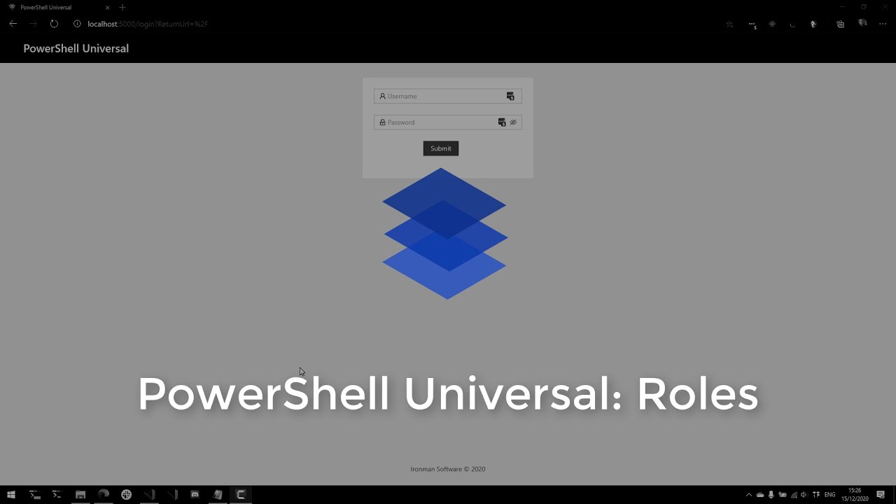 Powershell Universal Roles Youtube