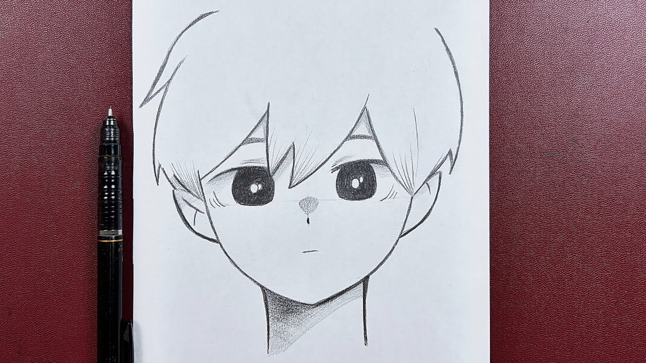 How To Draw Cute Anime Boy Easy Anime Drawing Easy Drawing 56 Off