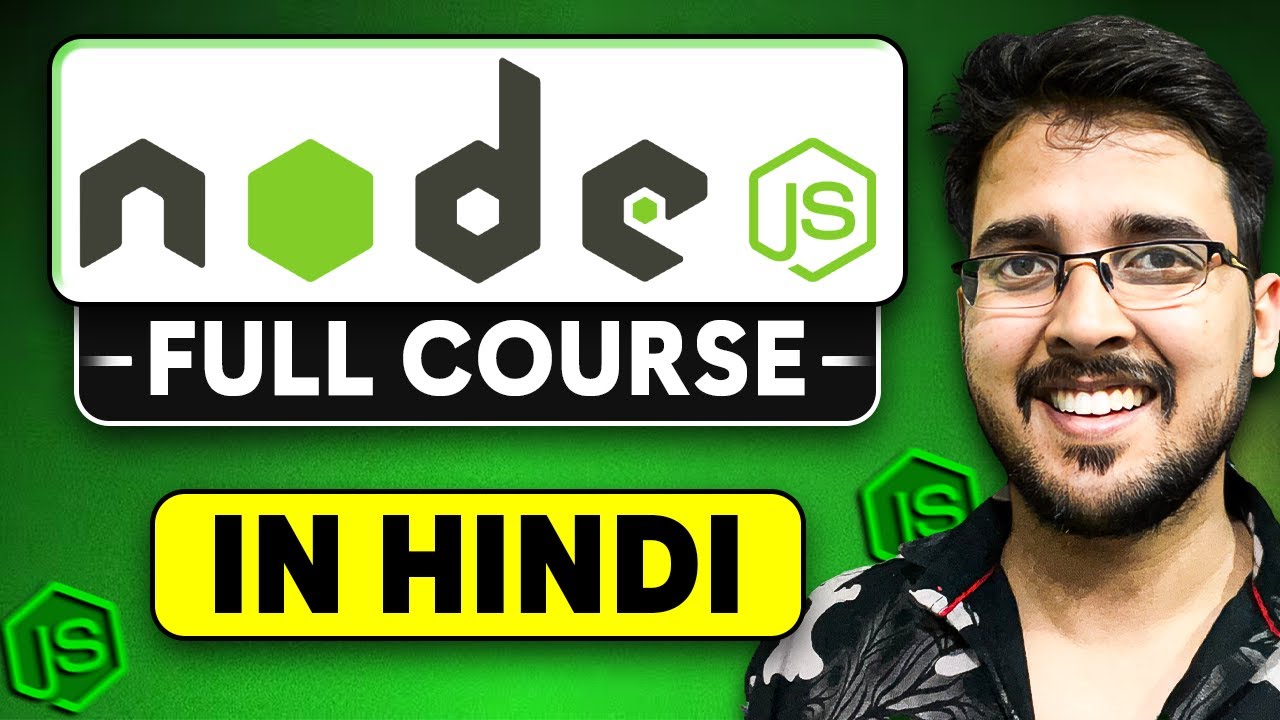 Nodejs Full Course In Hindi Youtube