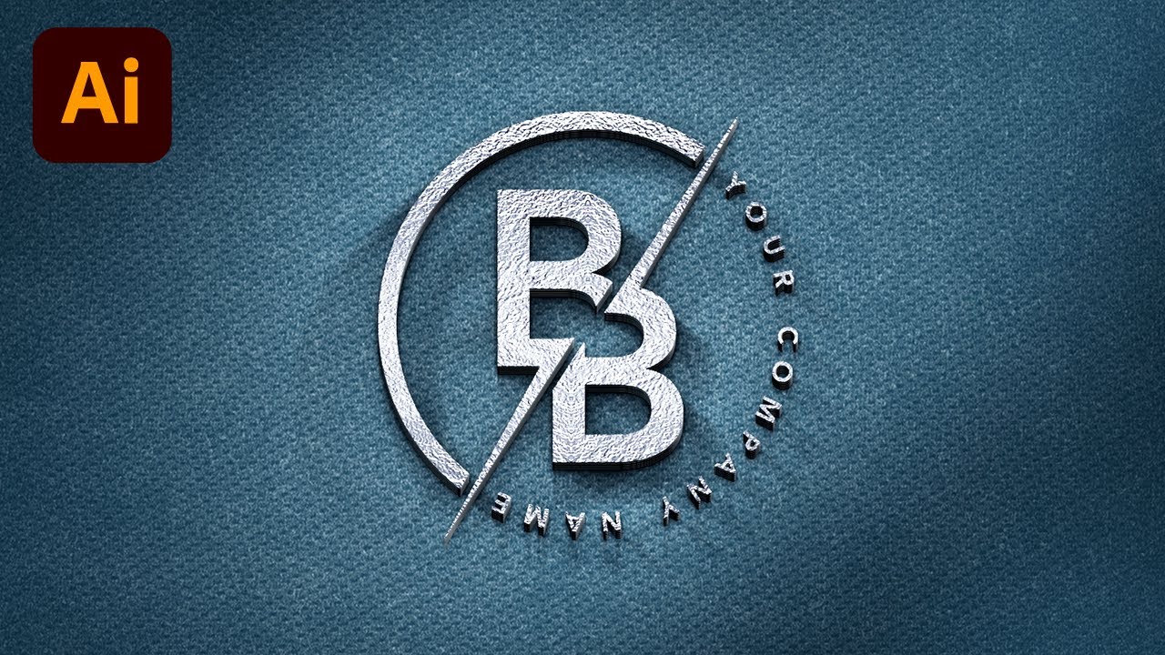 How Do I Make A Logo In Adobe Illustrator Make Logo Letter Using Bb
