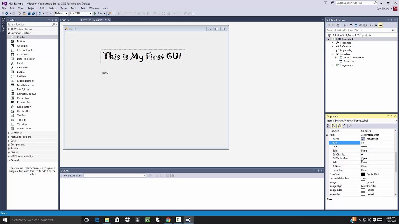 Visual Studio C Gui Part 1 Deepstream Sdk Nvidia Developer