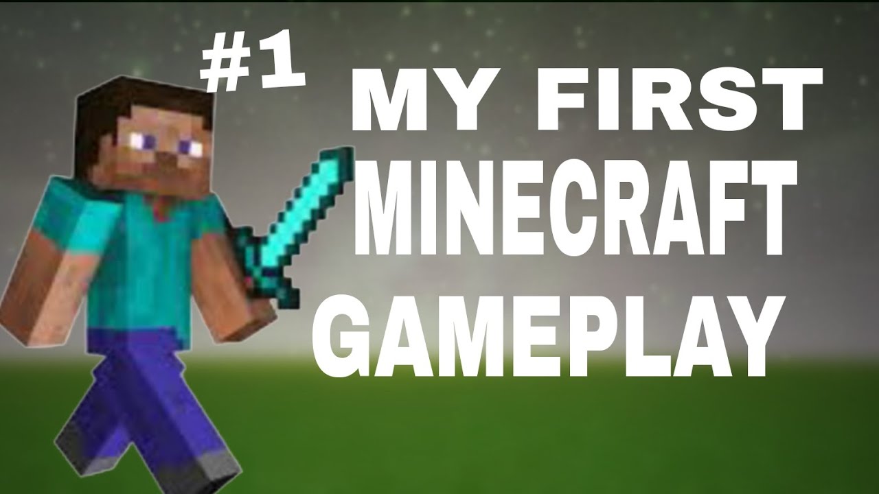 Playing Minecraft For The First Time 1 Youtube