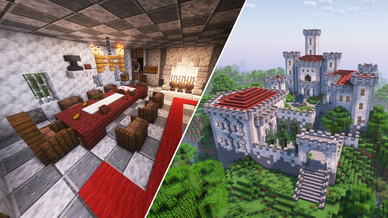 Minecraft Castles Inside