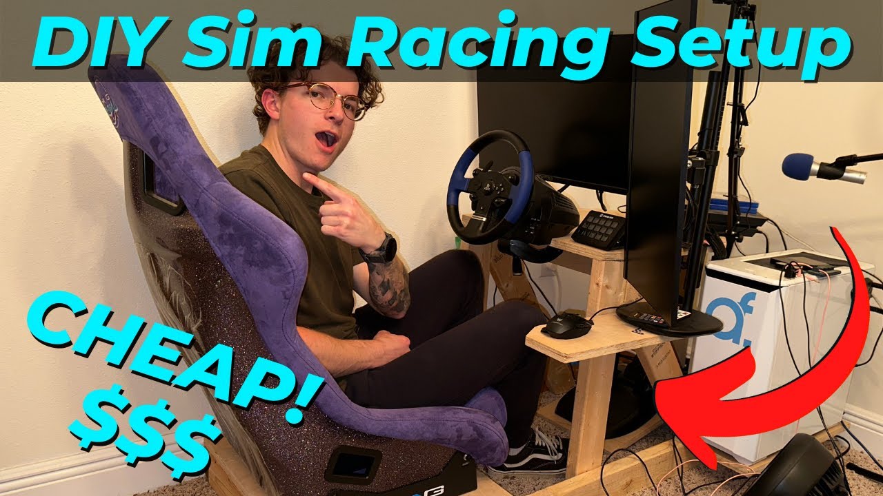 Diy Sim Racing Setup Youtube
