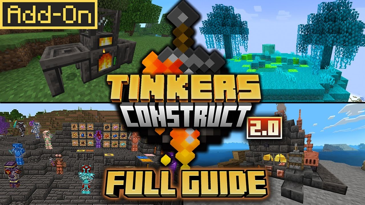 Minecraft Tinker S Construct 2 0 Full Guide And Tutorial Bedrock