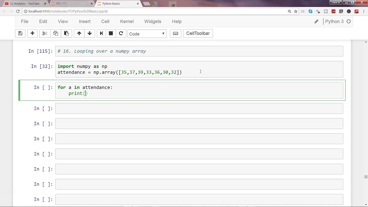 Python 3 Programming Tutorial 9 Loops How To Iterate Over Python