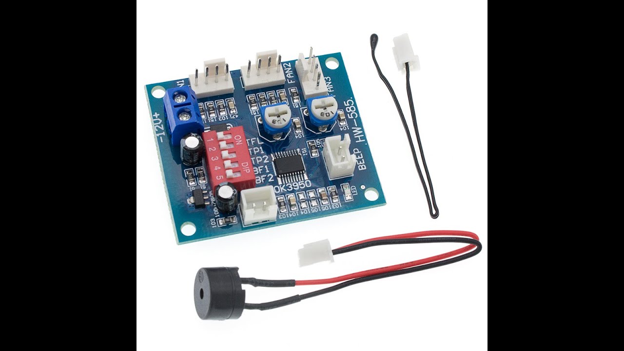 Zfc39 Pwm Fan Controller Mod For 2 Wire Fan Youtube