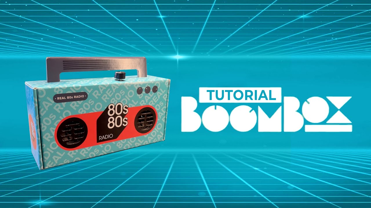 80s80 Boombox Tutorial Youtube