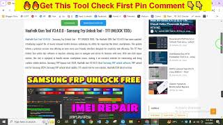 Haafedk Gsm Tool V3 4 0 0 Samsung Frp Unlock Tool Tft Unlock Tool ...