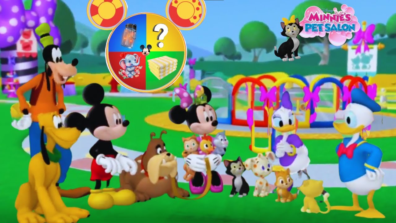 Mickey Mouse Clubhouse Minnie Mouse Open A Salon Oh Toodles