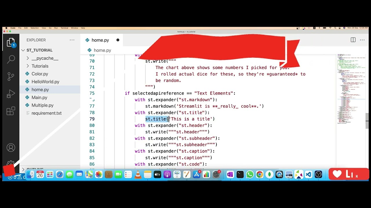 Streamlit Development Part 4 Api Reference Text Elements Text