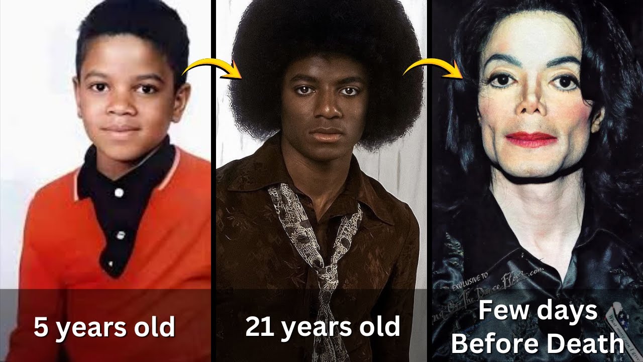 Michael Jackson Evolution 1 50 Years Old The King Of Pop Through