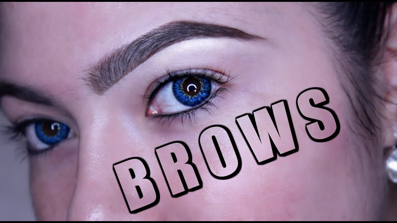 Easy Eyebrow Tutorial Youtube
