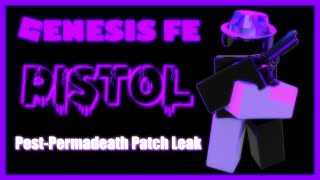Roblox Genesis Fe Pistol Script Leak Post Permapatch Free R6 R15 Fling ...
