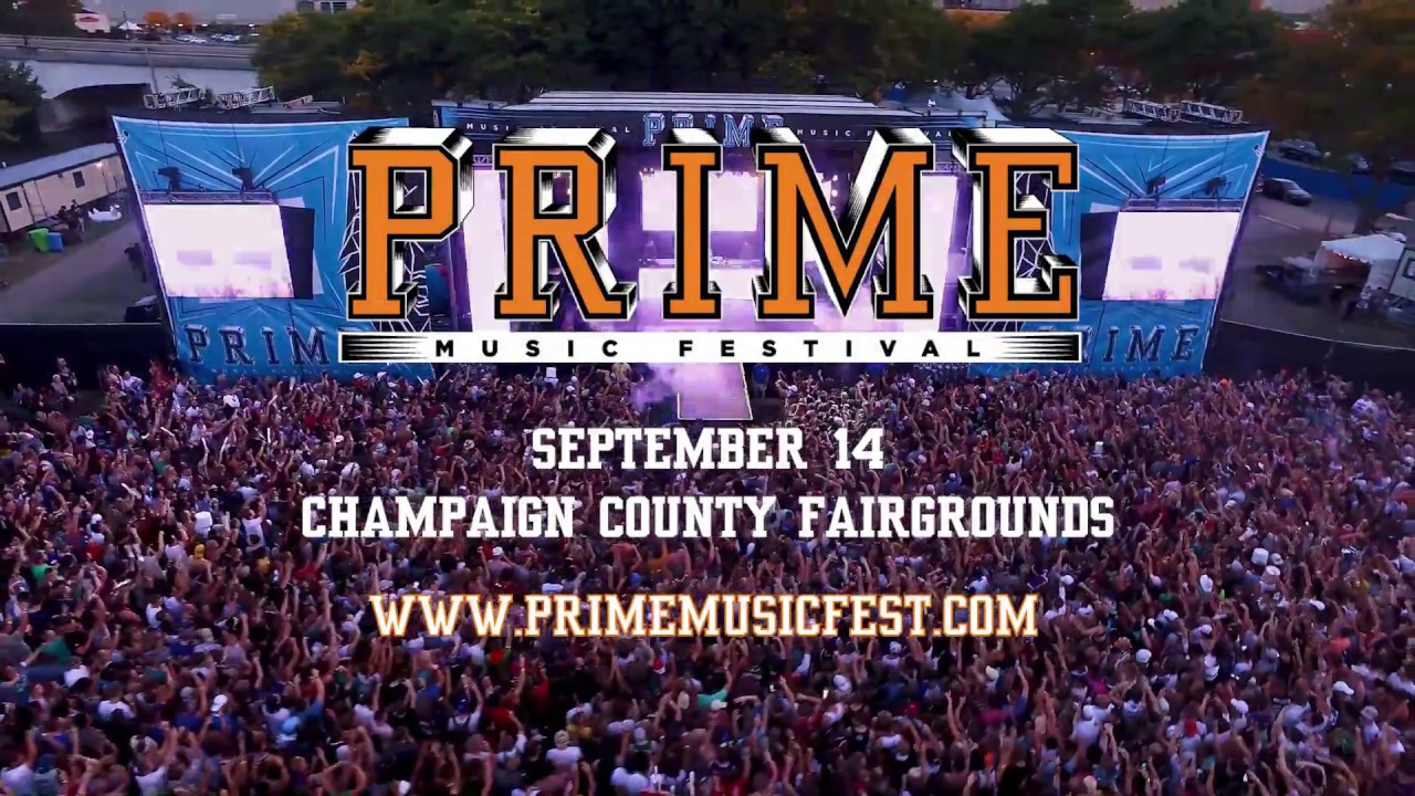 Prime Music Festival Illinois 2018 Lineup Announcement Youtube