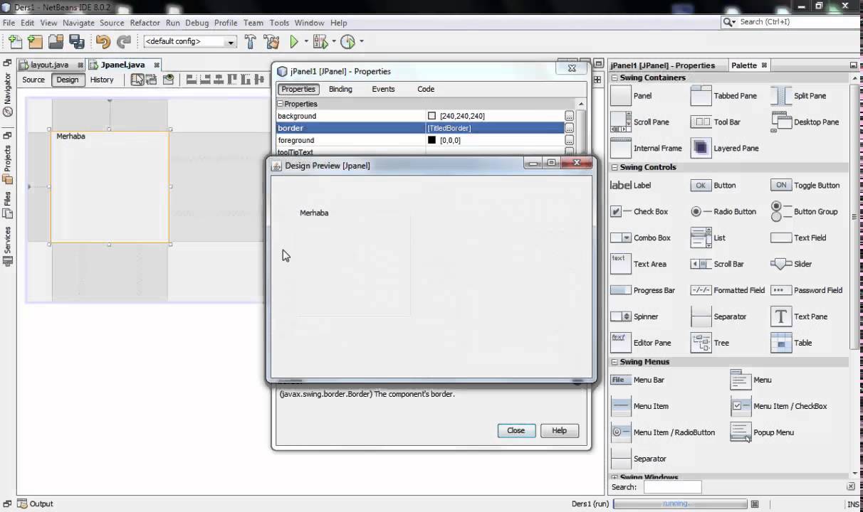 Java Swing 2 Jpanel Youtube