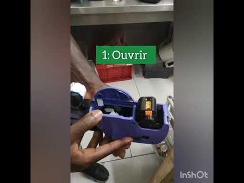 Mettre Ou Changer Le Rouleau D étiquette Pour étiqueteuse Neto Youtube