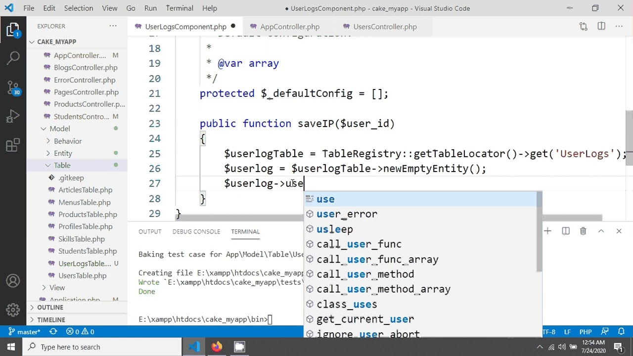 Cakephp 4 Create Component Youtube