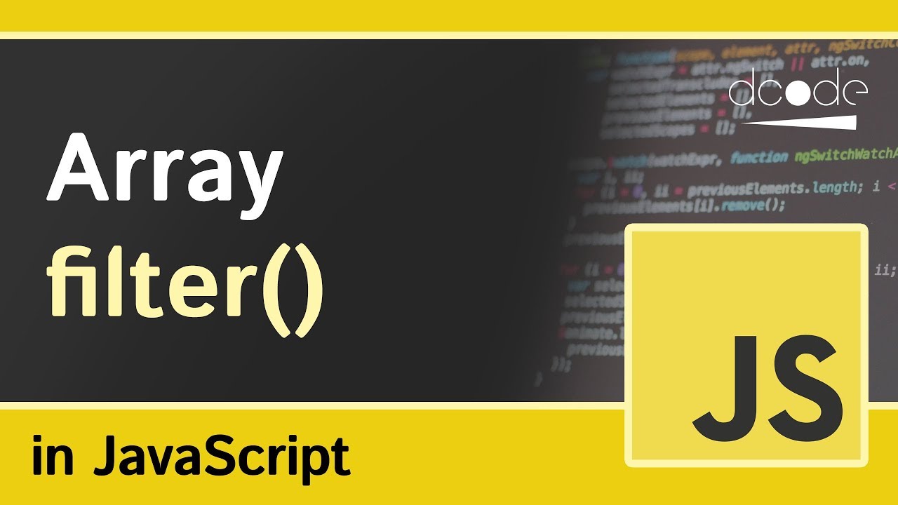 Javascript Filter Array Return Object At James Velarde Blog