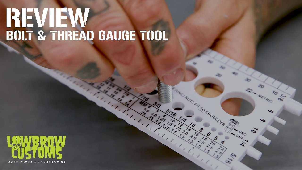 Hardware Bolt And Thread Gauge Tool Review Youtube